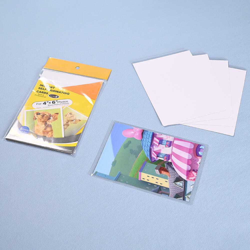 Cartes auto-plastifiées instantanées soignées et professionnelles pour ...