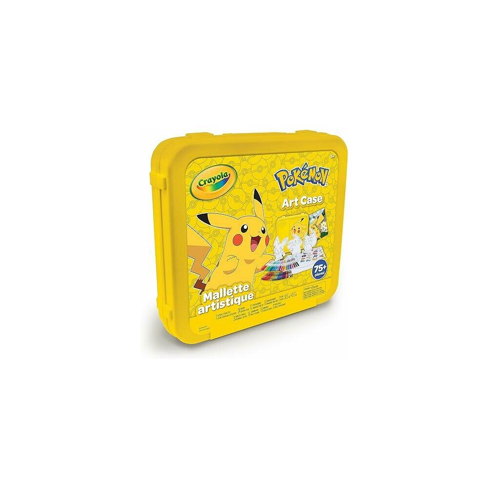 Crayola® Pokémon 75-Piece Art Case Set