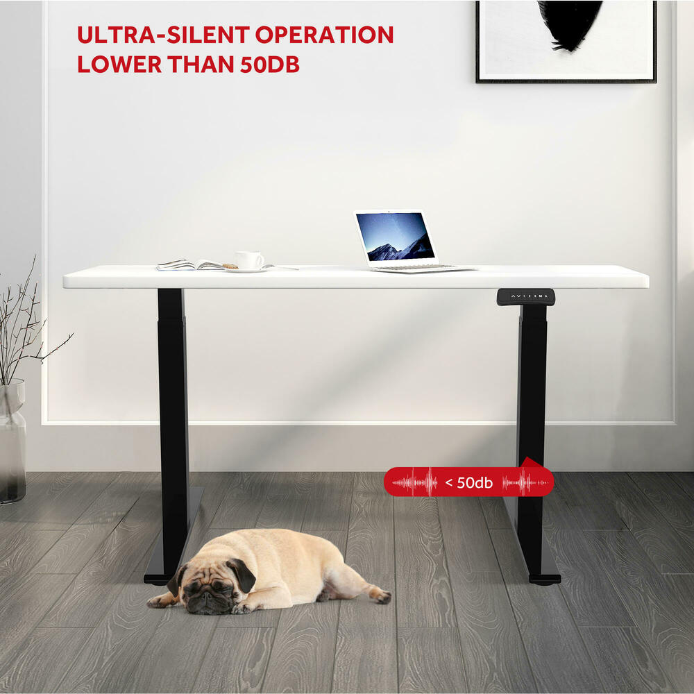 Electric Height Adjustable Standing Desk Frame - PrimeCables