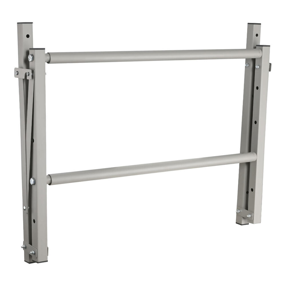 Foldable and Adjustable Wall Mount Garage Tire Storage Rack, 330lbs ...