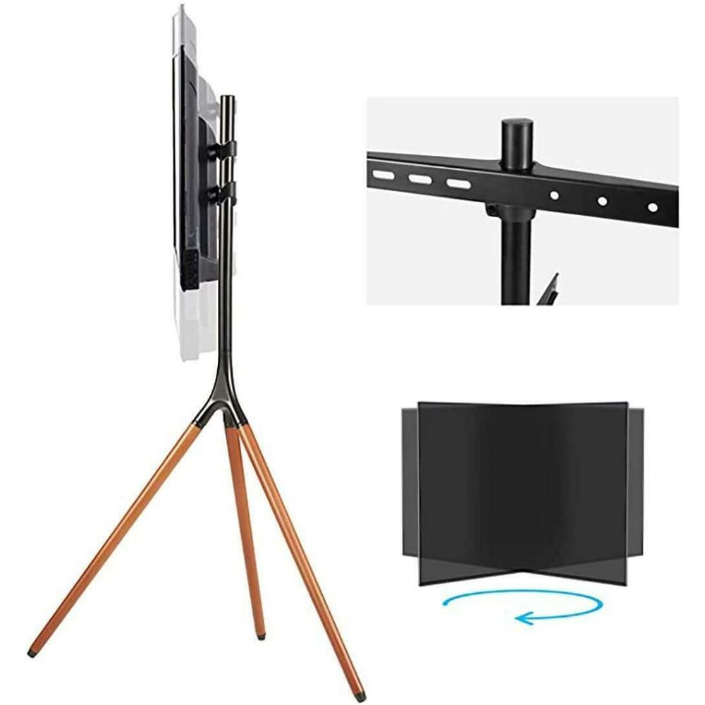 Easel Studio TV Floor Tripod Stand For Most 45''-65'' Flat Panel TVs ...