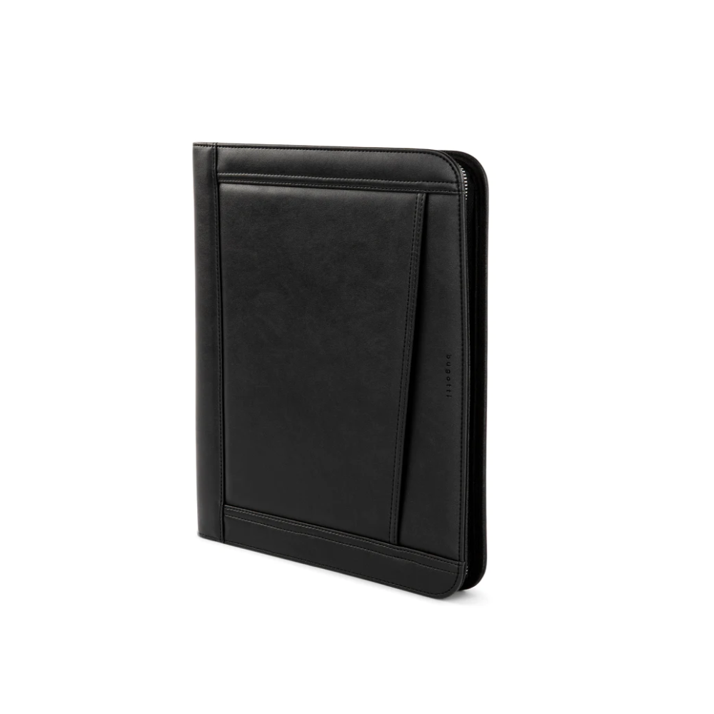 Bugatti® Étui d'écriture tech, (L) 10,5" x (H) 13" x (P) 1",Noir