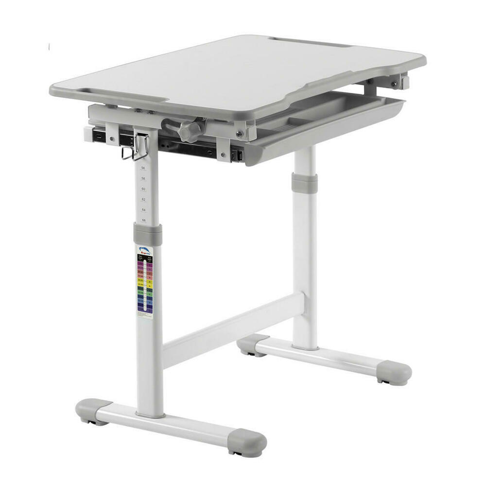 Children's Ergonomic Height Adjustable Classroom Desk & Chair Set - OpenBox