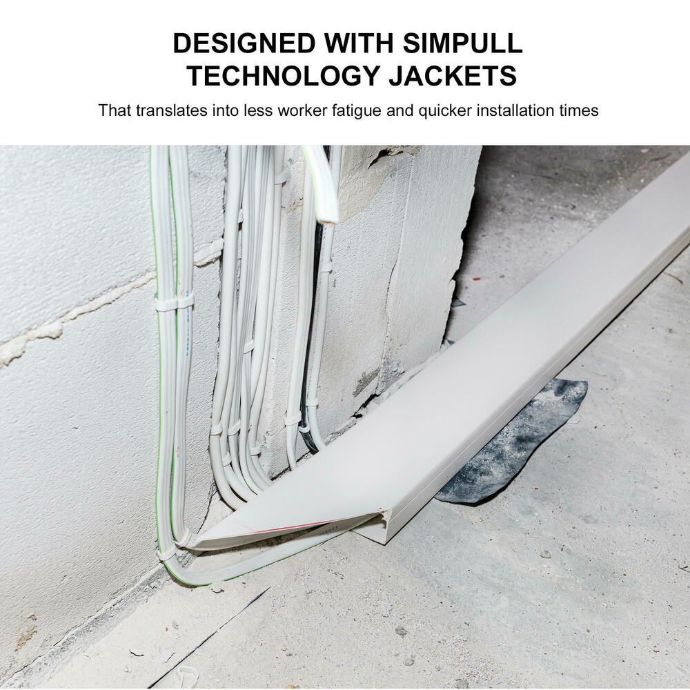 14/2 with Ground Building Indoor Electrical Copper Wire NMD90, White,20m