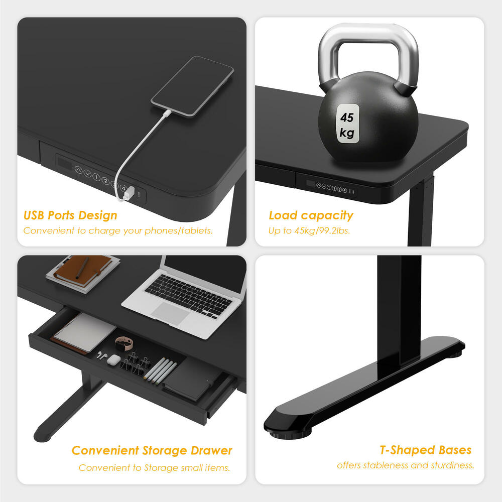 PrimeCables Height Adjustable Standing Desk