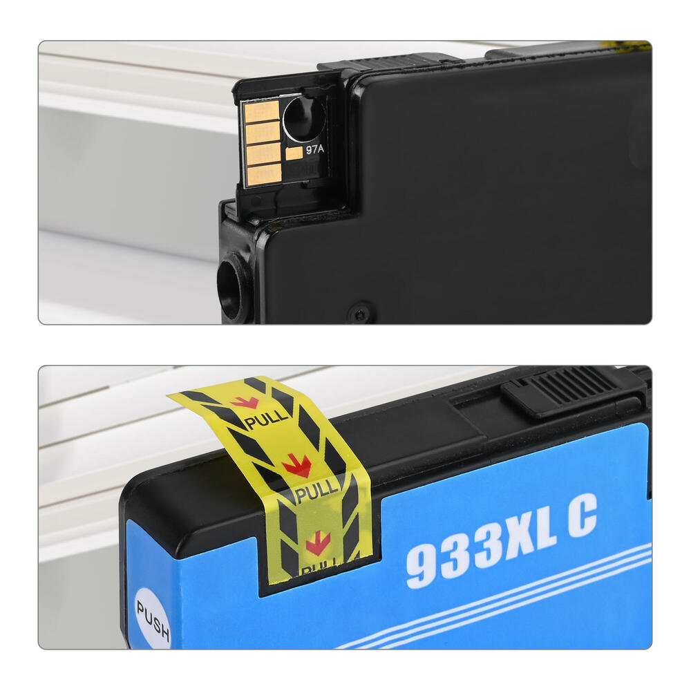 HP 932XL/933XL High Yield 4-Color Ink Cartridge Set