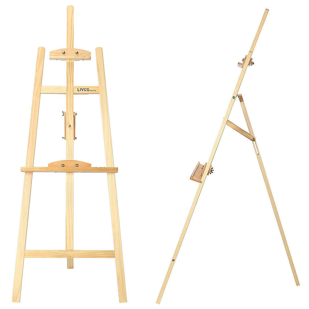 Artist Wood Floor Easel Drawing Stand, For Painting Sketching Display ...