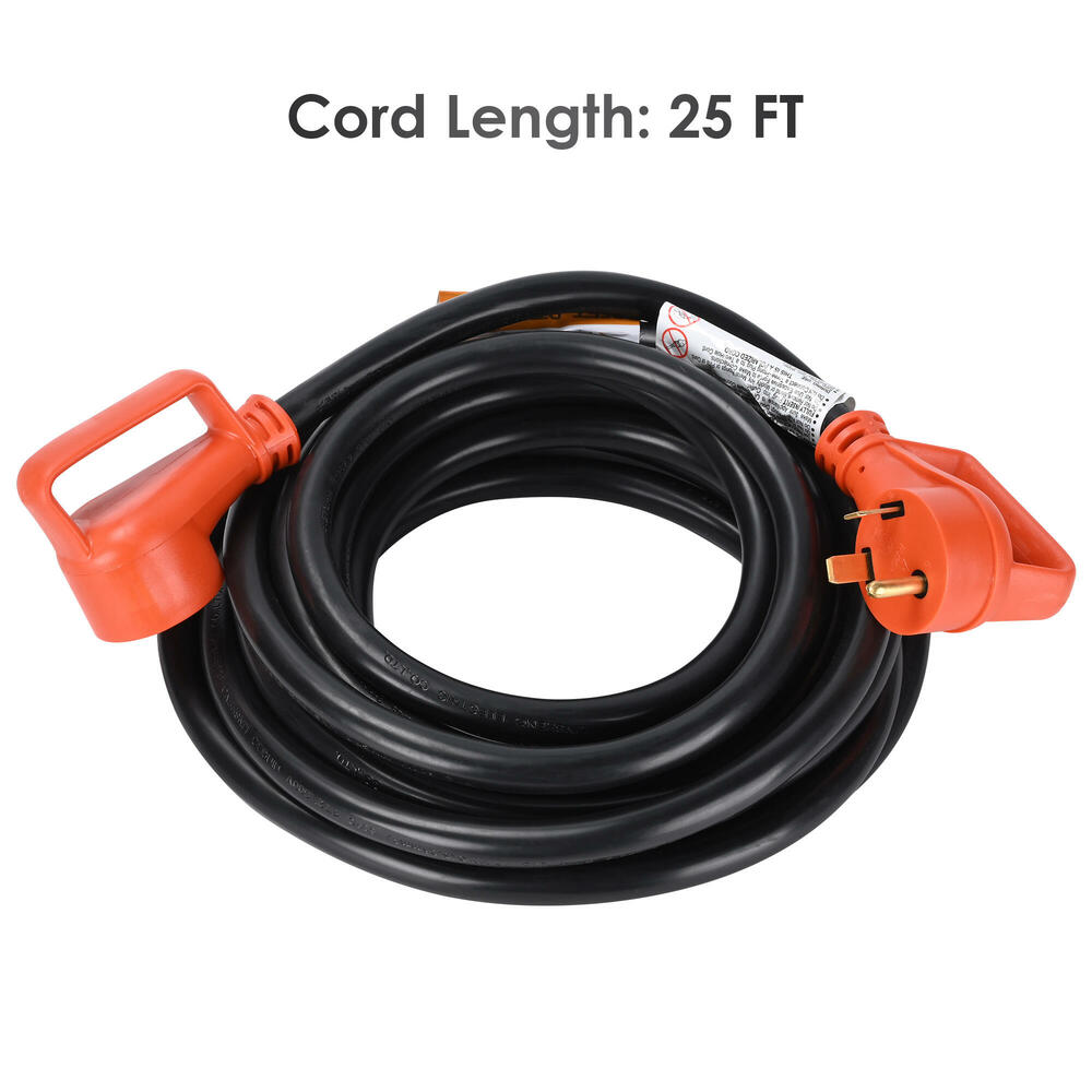 High-Quality 25ft 30-Amp Extension Cord with Pull Handle - PrimeCables