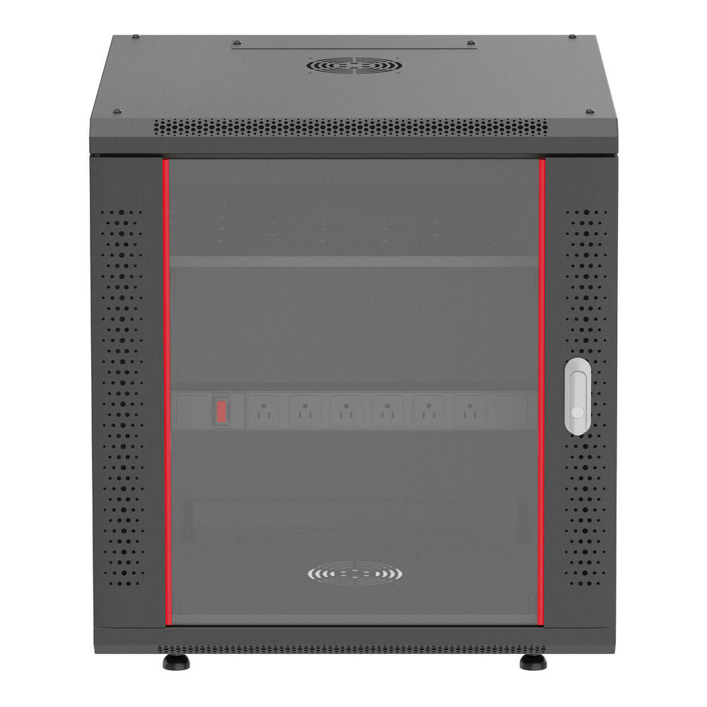 12U Server Rack Cabinet with PDU, 23.6" Deep Server Rack with Glass ...