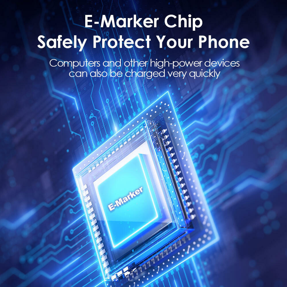 240W(EPR) Fast Charging USB C to USB C Cable with LED Display, Nylon ...