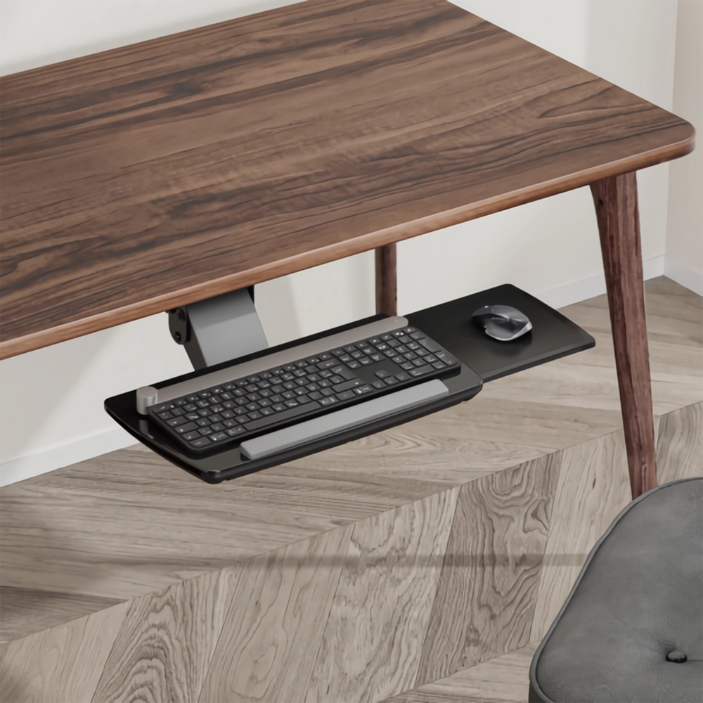 Ergonomic Adjustable Computer Keyboard & Mouse Tray