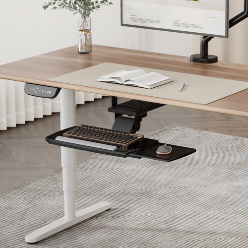 Ergonomic Adjustable Computer Keyboard & Mouse Tray