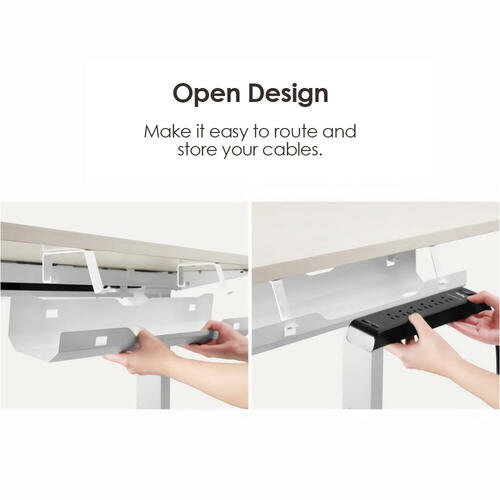 Under Desk Cord Management Cable Tray Organizer - PrimeCables®