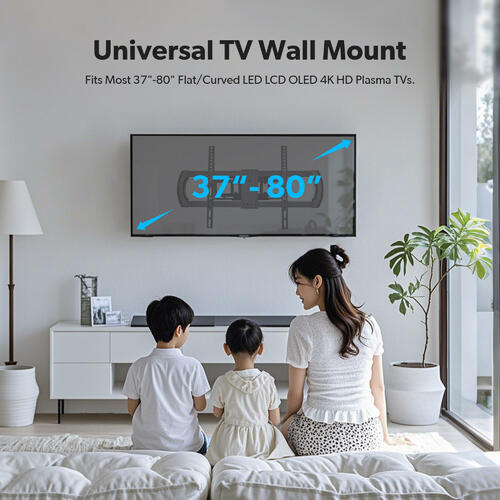 Support mural articulé pour TV de 37 à 70 pouces