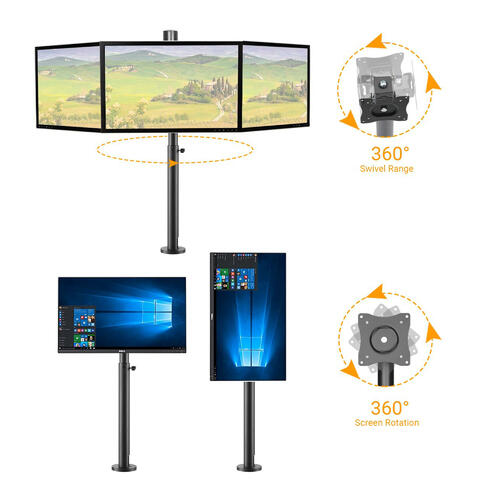 Point of Sale (POS) Height Adjustable Monitor Mount