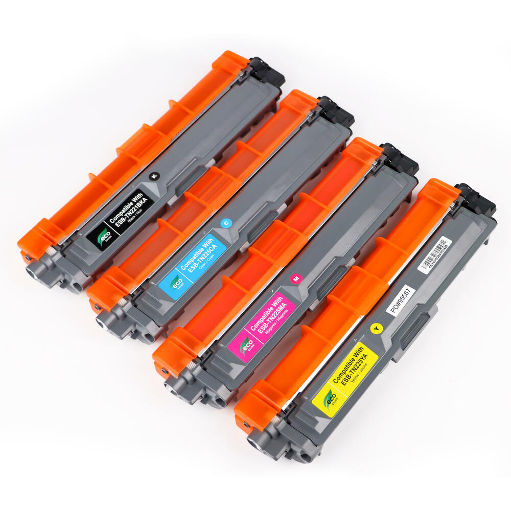 Brother TN221 TN225 Compatible Toner Cartridge Combo - BK/C/M/Y