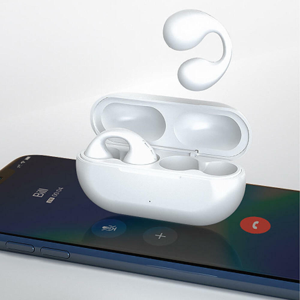 Ear-Clip Wireless Earbuds Bluetooth 5.3 Headphones for Android iPhone ...