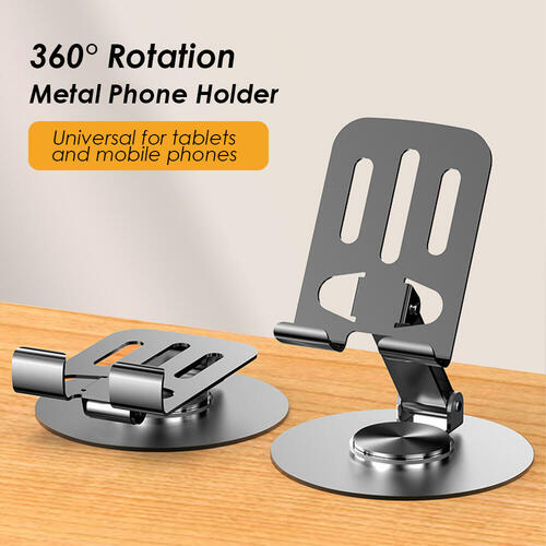 360° Rotating Metal Phone & Tablet Stand – PrimeCables