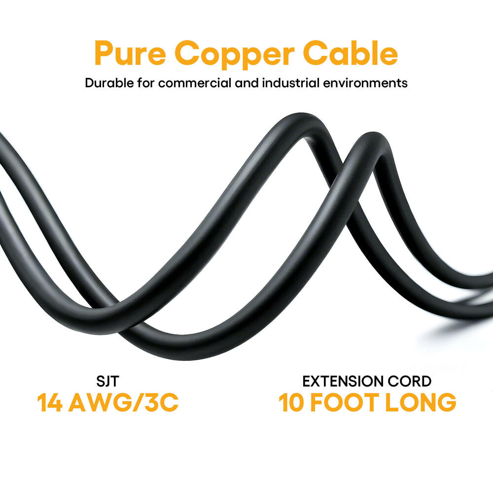 Heavy Duty 12-Outlet Power Strip with 10ft Cord, Wall Mount, 1200J ...