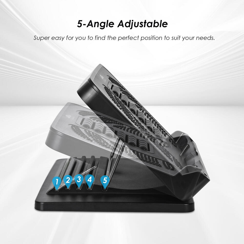 Ergonomic Under-Desk Footrest with Center Massage Roller for Sitting ...