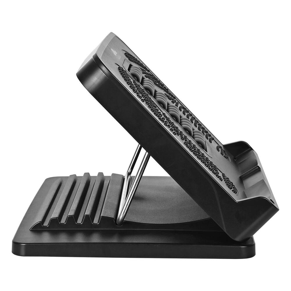 Ergonomic Under-Desk Footrest with Center Massage Roller for Sitting ...