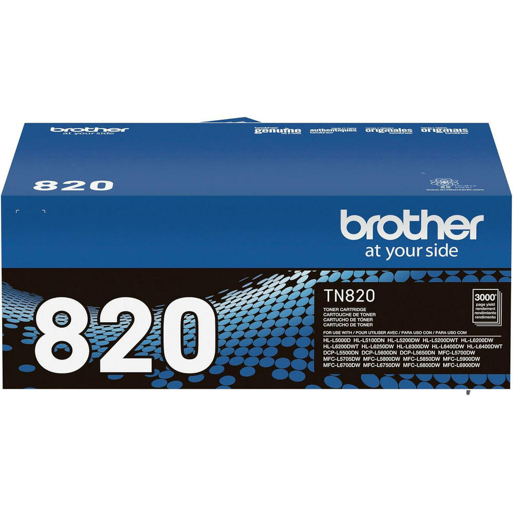 Brother TN820 Original Black Toner Cartridge