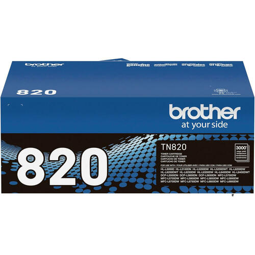 Brother TN820 Original Black Toner Cartridge