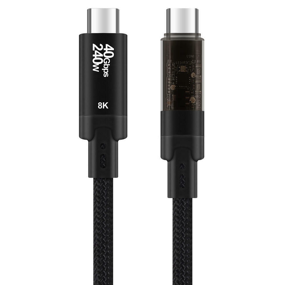 3ft USB4 USB-C to USB-C Cable - 240W, 40Gbps, 8K