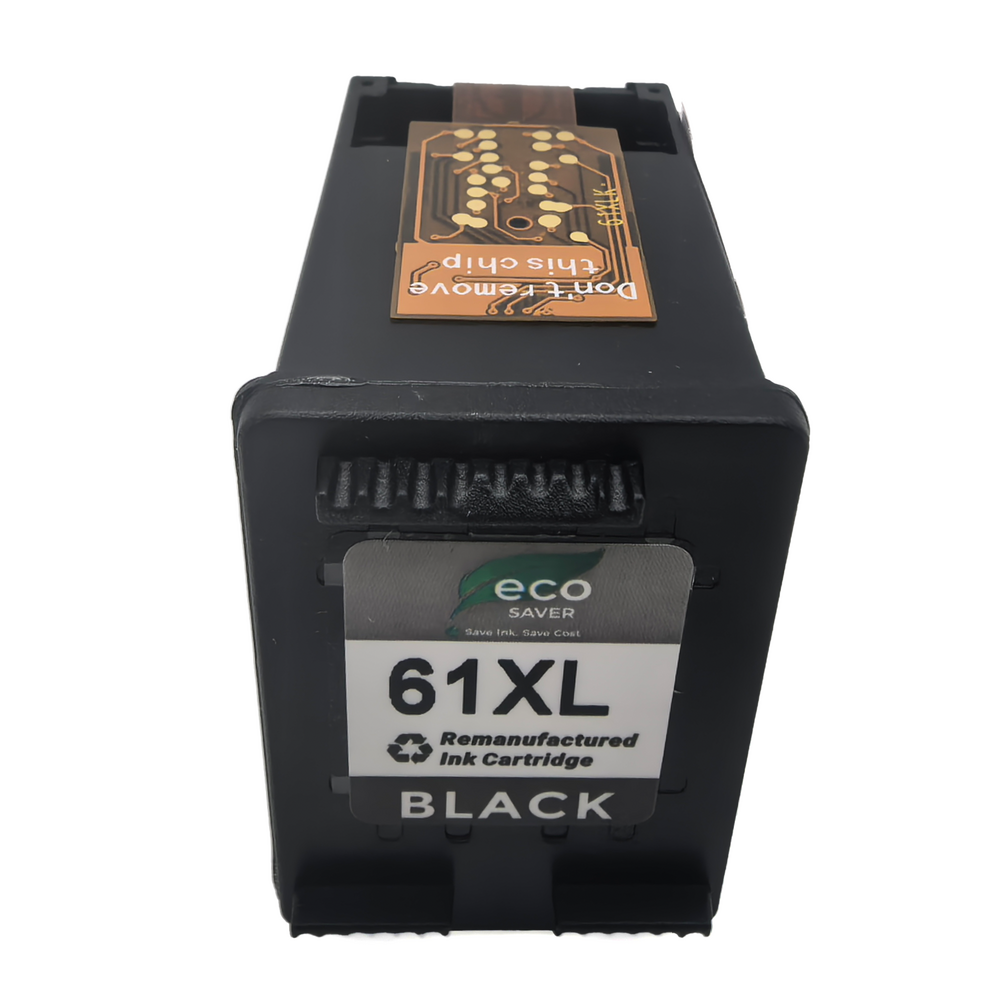 Remanufactured HP 61XL Black and Tri-Color Ink Cartridge Combo High ...