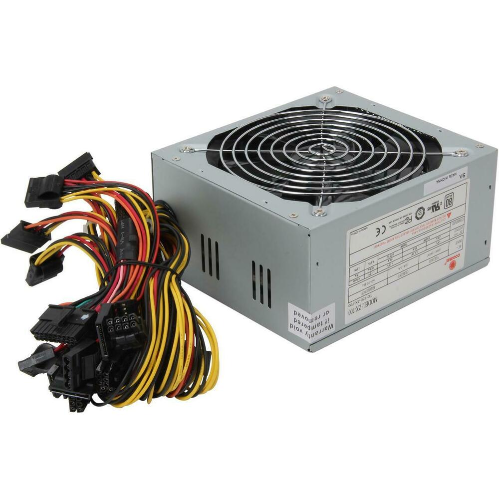 Coolmax ZX-700 700W ATX12V EPS12V SLI Ready 80 PLUS Certified Active ...