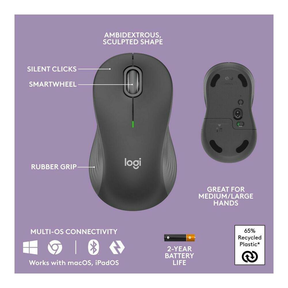Ensemble clavier sans fil Wave Keys MK670 et souris sans fil M550 L ...