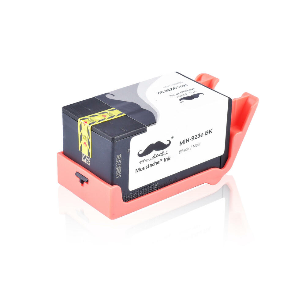 HP 923e Black Compatible Ink – High Yield by Moustache