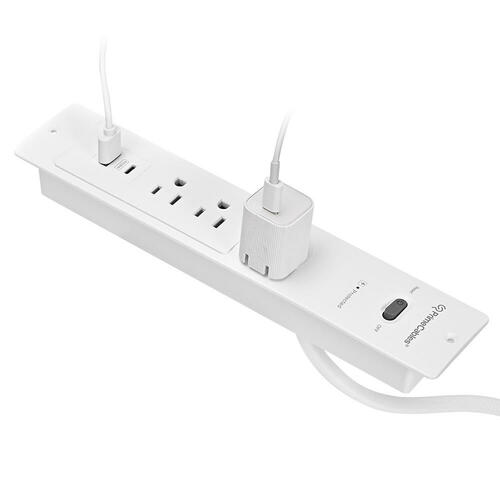 Recessed 3-Outlet PD20w Surge Protector Power Socket with 1 PD20W + 1 ...
