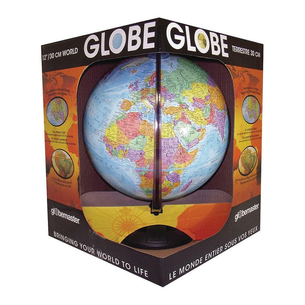 Traveler 12"/30cm Diameter Blue Ocean Desk Globe (English)
