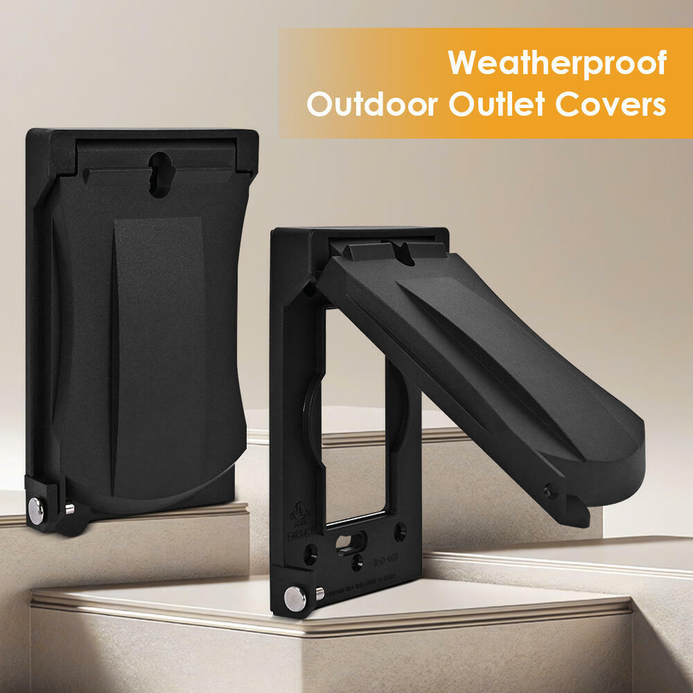 Heavy Duty Single Gang Outdoor Universal Flip Outlet Cover Weatherproof ...