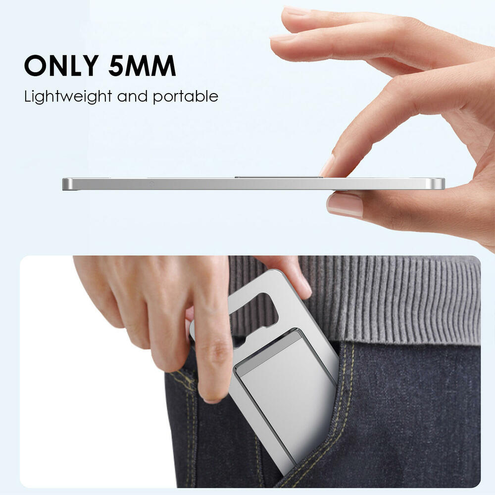 Cell Phone Stand Foldable Slim Aluminum Adjustable Phone Holder for ...