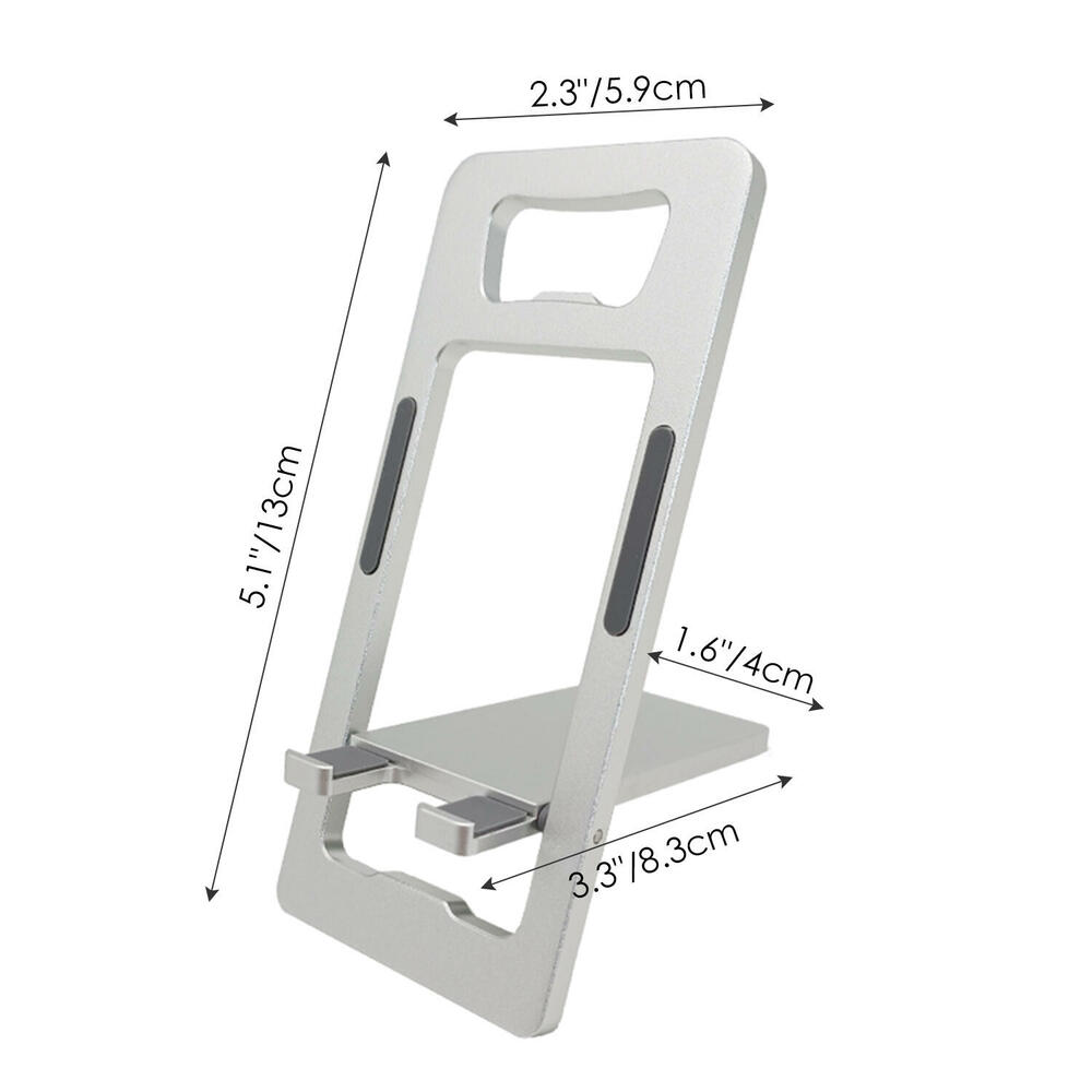 Cell Phone Stand Foldable Slim Aluminum Adjustable Phone Holder for ...