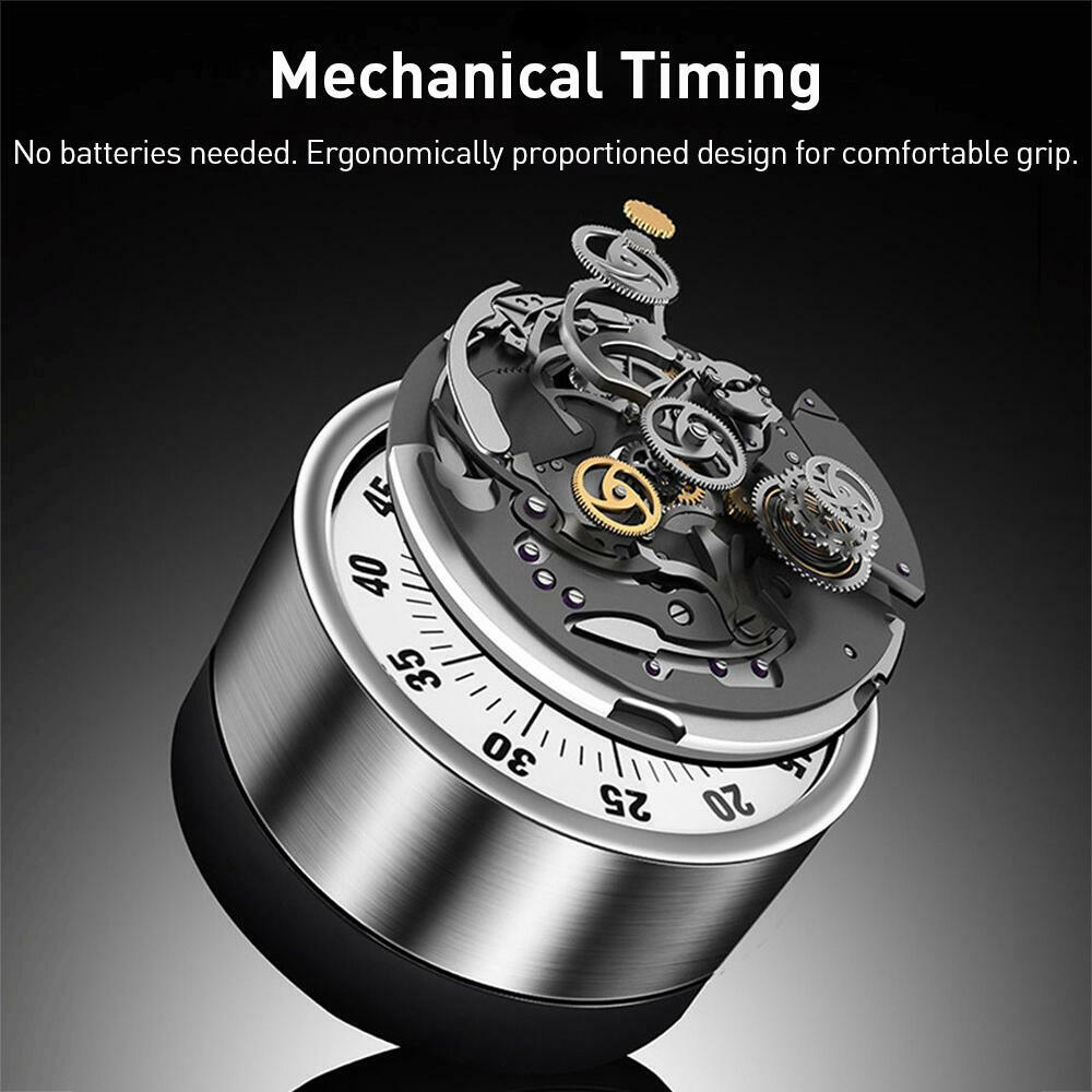 Mechanical Countdown Timers Stainless Steel Countdown Reminder with ...