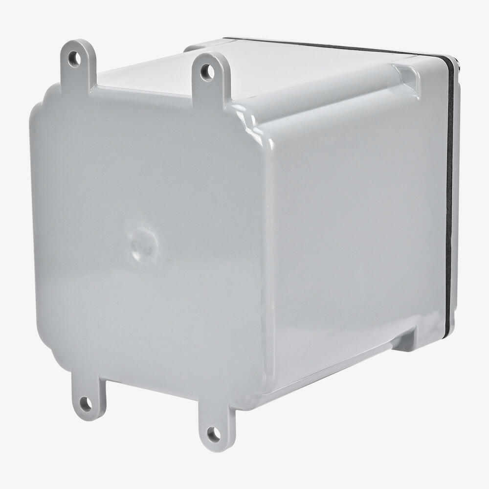 Boîtier de dérivation en plastique étanche, 4″ × 4″ × 4″ (≈ 64 po³ ...