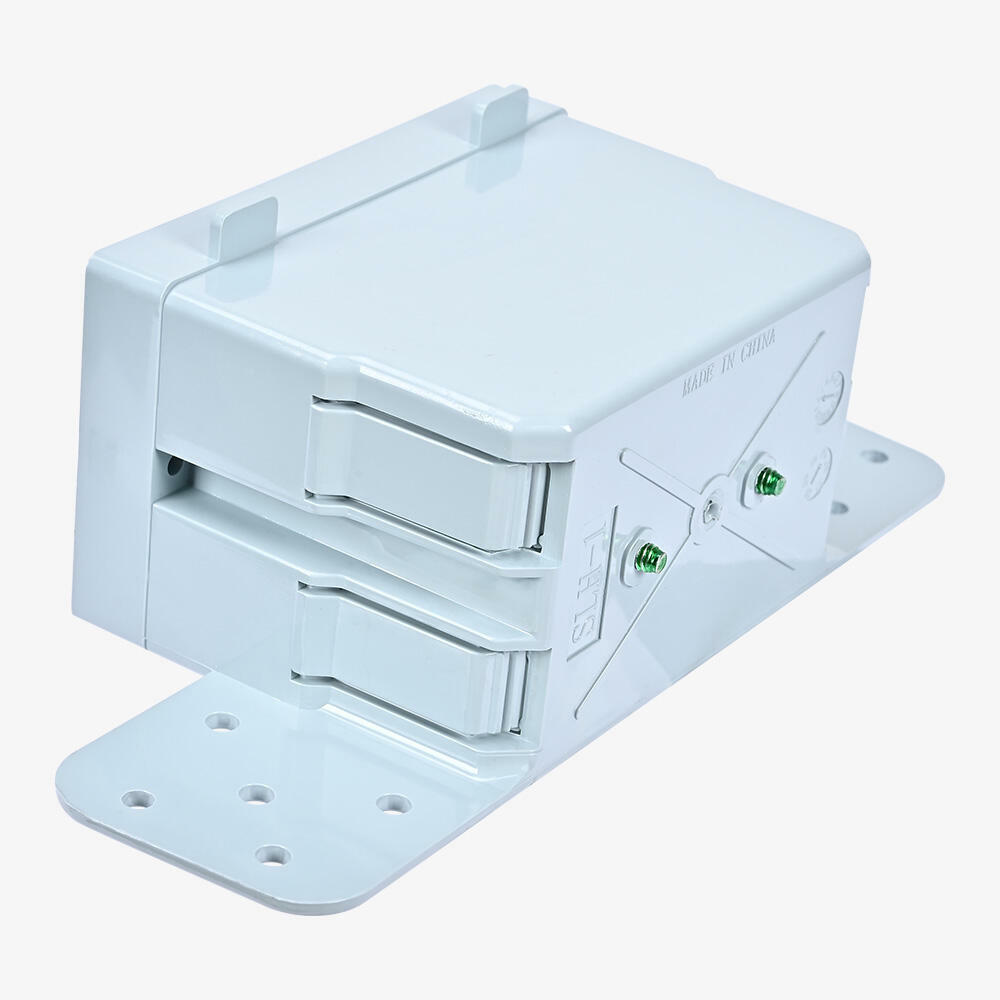 Boîtier de câblage plastique 1 poste 18 po³ (dimensions : 3,66 × 2,76 × ...