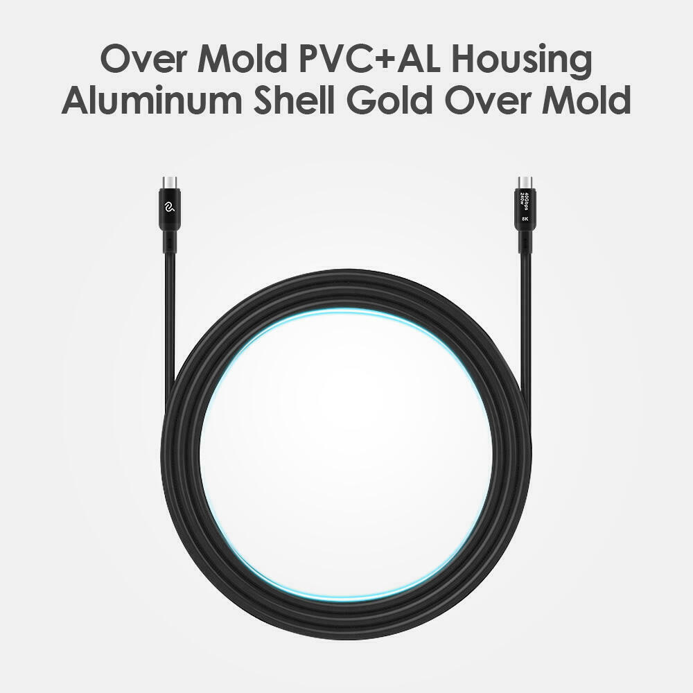 USB4 USB-C Cable – 40Gbps Data, 240W Power Delivery, 3ft - 2pk ...