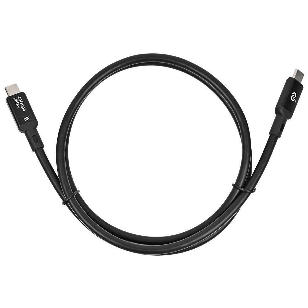USB4 USB-C Cable – 40Gbps Data, 240W Power Delivery, 3ft - 2pk ...