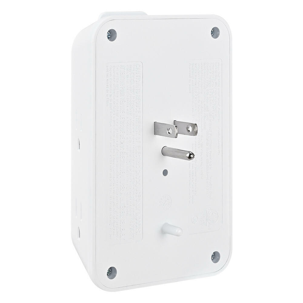 Trapezoid 900J Surge Protector 5-Outlet Extender with 2 USB-C + 2 USB-A ...
