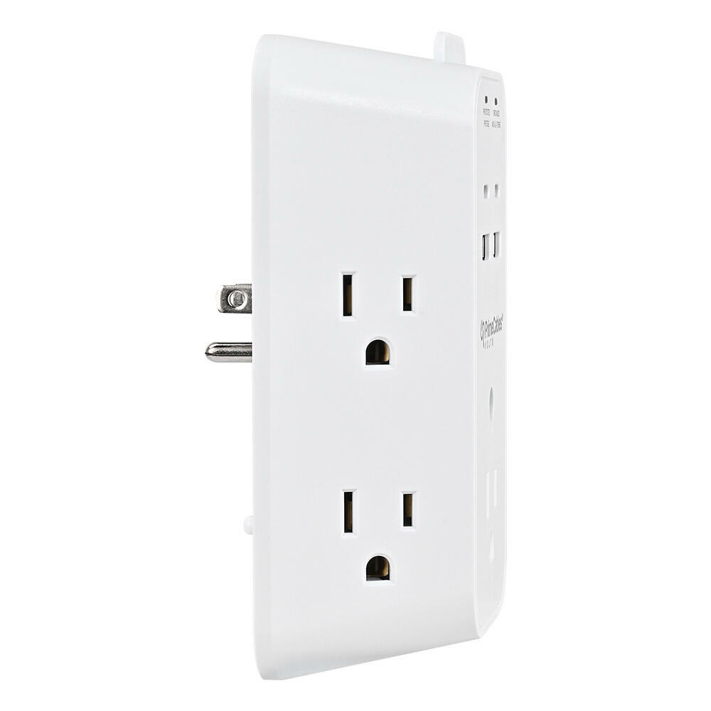 Trapezoid 2USB-C+2USBA Power Socket with phone mount