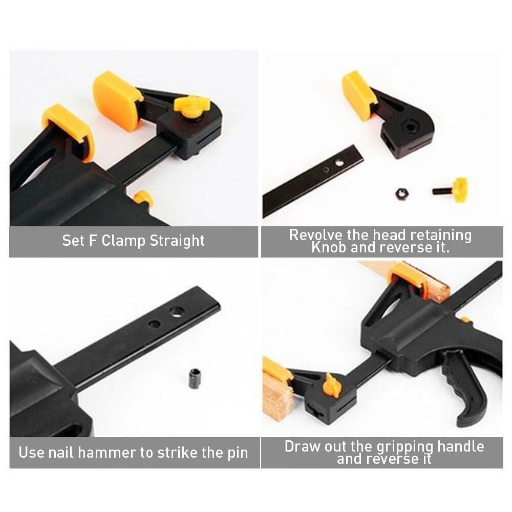 6” Quick Release Bar Clamp with TUV/GS Certificate - Crownman®