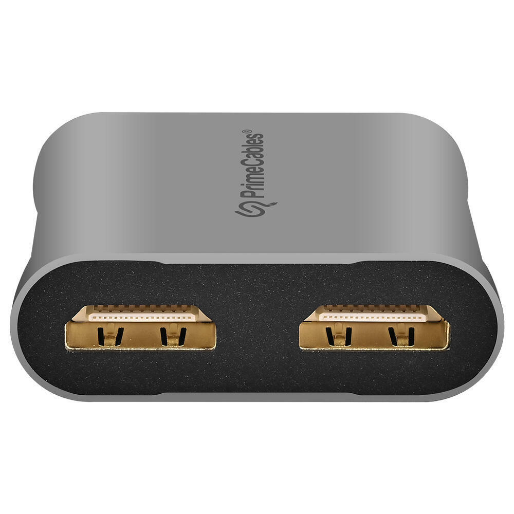 1 in 2 Out 4K@60HZ Aluminum HDMI Splitter, Mirror Screen Only (Not ...
