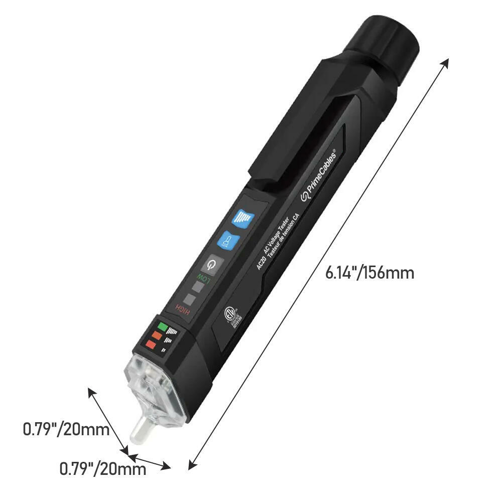 Dual Range Non-Contact AC Voltage Detector, cETLus Certified - PrimeCables®
