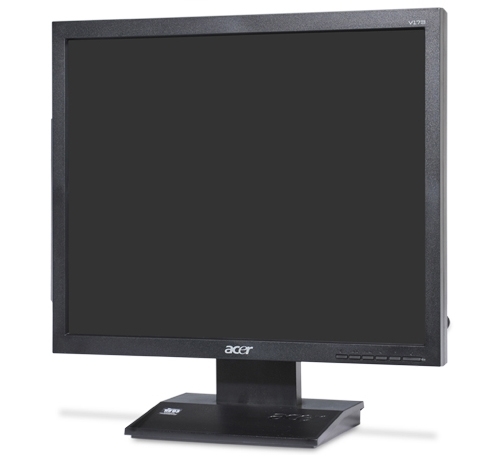 Acer V173 DJb 17" LCD Monitor 1280x1024,20000:1 Dynamic,5ms,VGA,Black