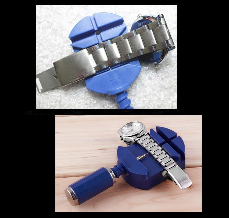 Watch Repair Kit Set 13 Piece Wrist Strap Adjust Pin Tools Kit Back ...