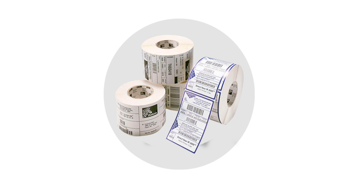 Zebra Label Printer Tapes